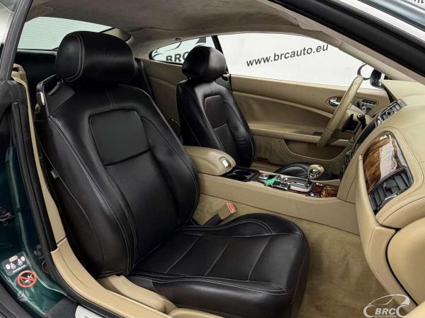 Green Jaguar XKR 2007 in Vilnius, with an engine capacity of 4.20 L and mileage of 241 thousand km for 10900 €, photo 8 on AUTOMOTO.COM.LV