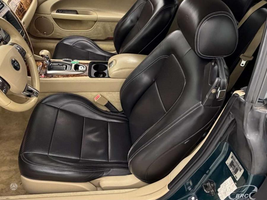 Zaļš Jaguar XKR 2007 Viļņa, ar dzinēja tilpumu 4.20 L un nobraukumu 241 tūkst. km par 9900 €, foto 23 vietnē AUTOMOTO.COM.LV