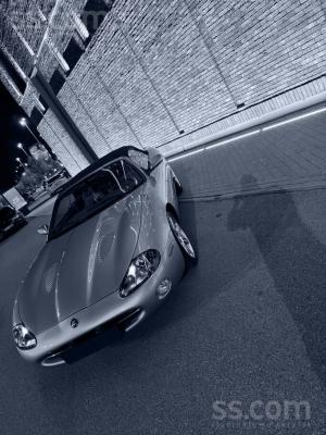 Grey Jaguar XKR 1999 in Riga, with an engine capacity of 4.00 L and mileage of 250 thousand km for 4000 €, photo  on AUTOMOTO.COM.LV