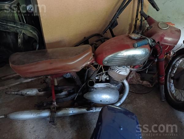 Jawa 250 1966 in Rezekne, with an engine capacity of 0.25 L and mileage of 0 thousand km for 950 €, photo 1 on AUTOMOTO.COM.LV