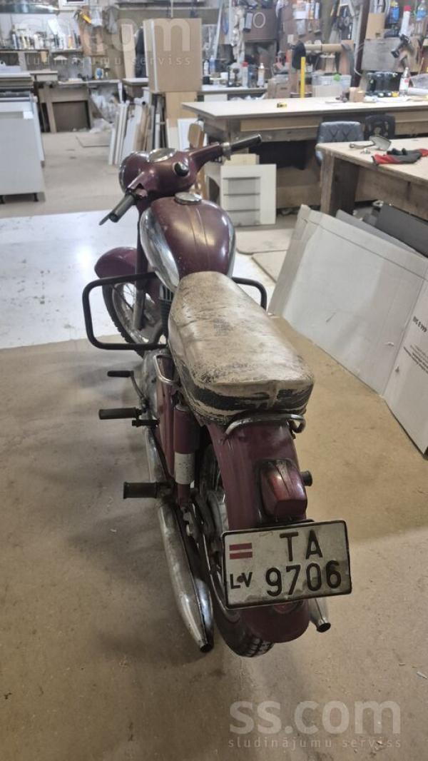 Ява 250 1969 в Рига, объемом двигателя 0.25 л и пробегом 0 тыс. км за 1700 €, фото 2 на AUTOMOTO.COM.LV