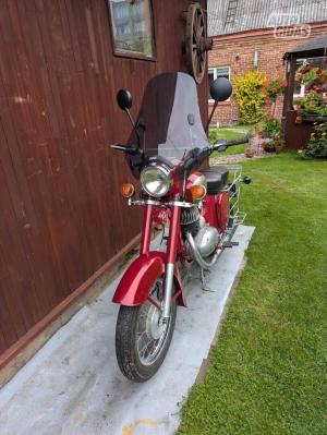 Red Jawa 250 1971 in Prienai, with an engine capacity of 0.00 L and mileage of 55 thousand km for 2500 €, photo  on AUTOMOTO.COM.LV