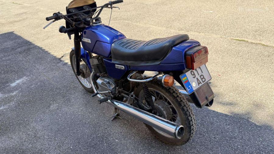 Zils Jawa 350 1987 Kauņa, ar dzinēja tilpumu 0.34 L un nobraukumu 12 tūkst. km par 1899 €, foto 5 vietnē AUTOMOTO.COM.LV