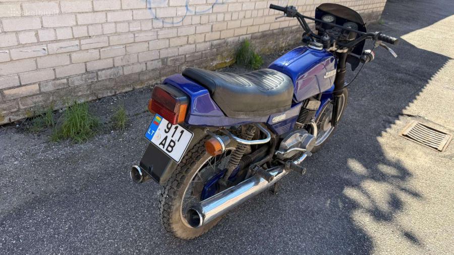 Zils Jawa 350 1987 Kauņa, ar dzinēja tilpumu 0.34 L un nobraukumu 12 tūkst. km par 1899 €, foto 6 vietnē AUTOMOTO.COM.LV