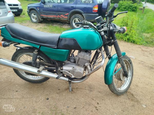 Green Jawa 350 1990 in Vilnius, with an engine capacity of 0.00 L and mileage of 0 thousand km for 2200 €, photo 4 on AUTOMOTO.COM.LV