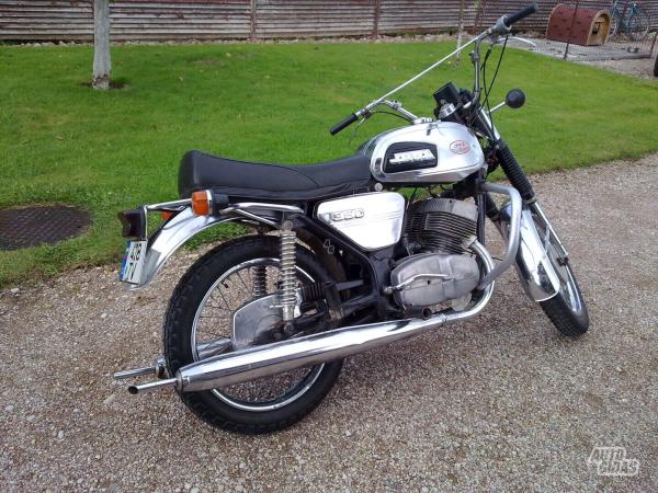 Pelēks Jawa 350 1979 Mažeikiai, ar dzinēja tilpumu 0.34 L un nobraukumu 18 tūkst. km par 2150 €, foto 1 vietnē AUTOMOTO.COM.LV