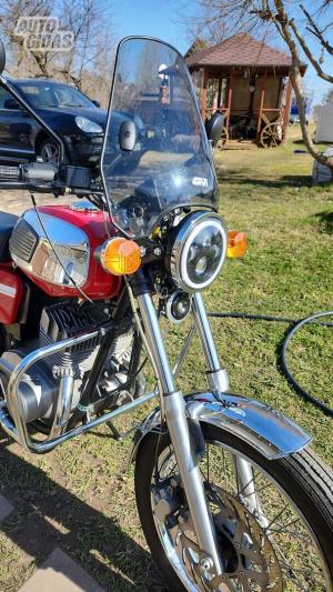 Red Jawa 350 1989 in Vilnius, with an engine capacity of 0.00 L and mileage of 4 thousand km for 3699 €, photo 4 on AUTOMOTO.COM.LV