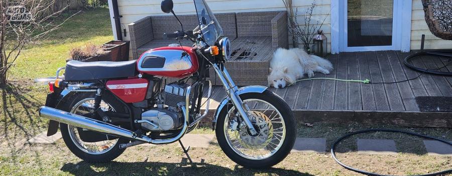 Red Jawa 350 1989 in Vilnius, with an engine capacity of 0.00 L and mileage of 4 thousand km for 3699 €, photo 7 on AUTOMOTO.COM.LV