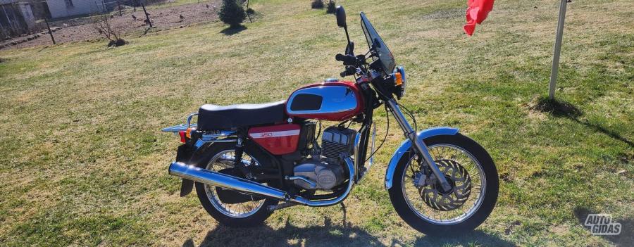 Red Jawa 350 1989 in Vilnius, with an engine capacity of 0.00 L and mileage of 4 thousand km for 3699 €, photo 10 on AUTOMOTO.COM.LV