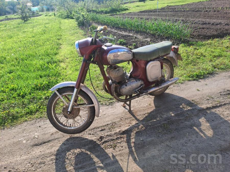 Jawa 360 1972 Jēkabpils, ar dzinēja tilpumu 0.35 L un nobraukumu 0 tūkst. km par 700 €, foto 1 vietnē AUTOMOTO.COM.LV