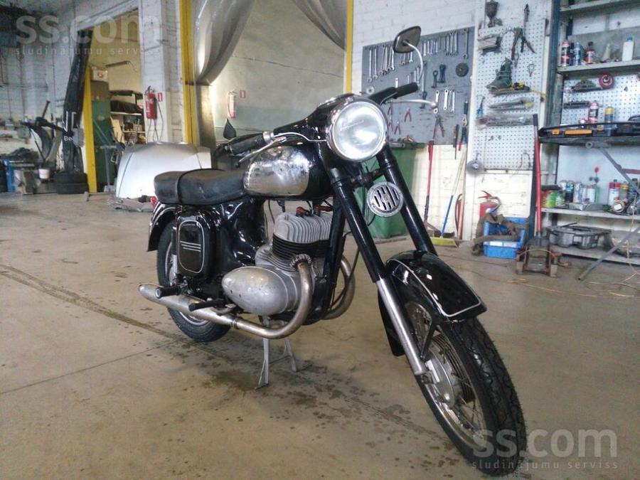 Jawa 360 1974 in Riga, with an engine capacity of 0.35 L and mileage of 0 thousand km for 2400 €, photo 3 on AUTOMOTO.COM.LV