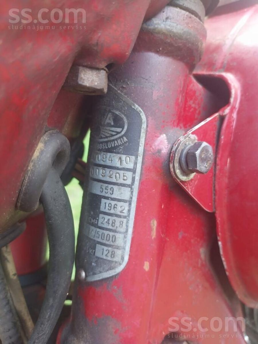 Ява 559 1962 в Краслава, объемом двигателя 0.18 л и пробегом 0 тыс. км за 1200 €, фото 10 на AUTOMOTO.COM.LV