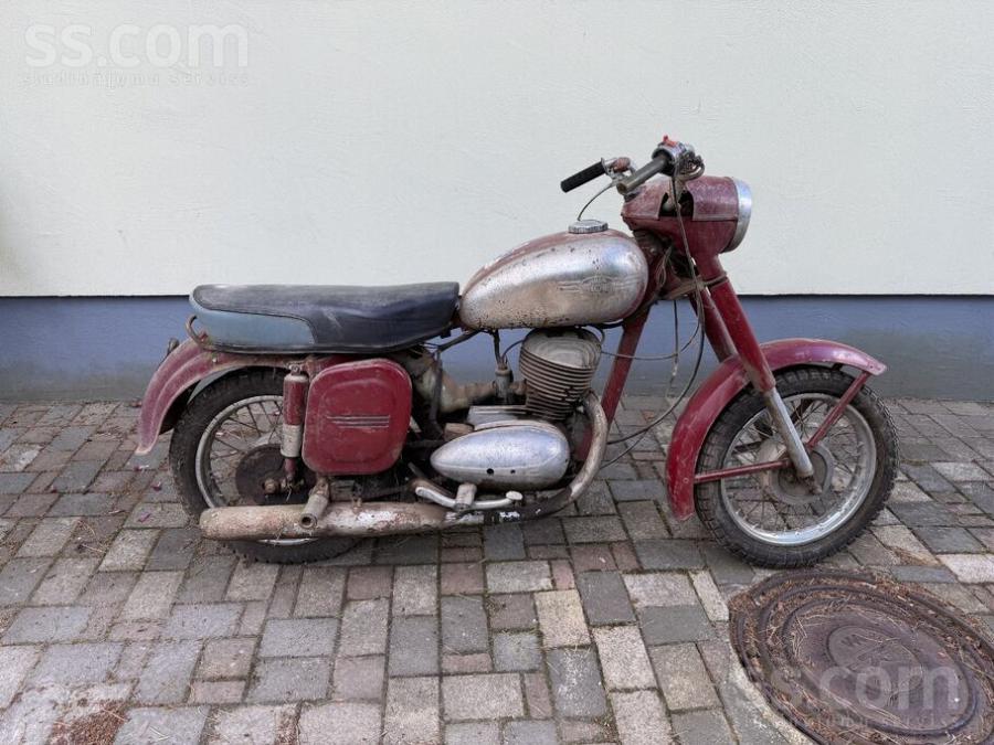 Jawa 559 1965 in Ogre, with an engine capacity of 0.25 L and mileage of 0 thousand km for 495 €, photo 1 on AUTOMOTO.COM.LV