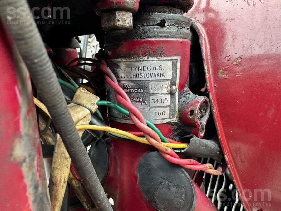 Jawa 634 1978 Rīga, ar dzinēja tilpumu 0.35 L un nobraukumu 0 tūkst. km par 485 €, foto 7 vietnē AUTOMOTO.COM.LV