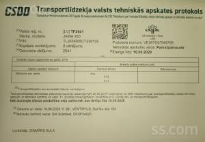 Jawa 638 1988 Madona, ar dzinēja tilpumu 0.35 L un nobraukumu 0 tūkst. km par 2500 €, foto 5 vietnē AUTOMOTO.COM.LV