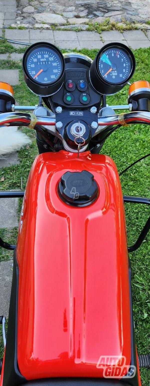 Red Jawa 638 1989 in Vilnius, with an engine capacity of 0.00 L and mileage of 6 thousand km for 2699 €, photo 2 on AUTOMOTO.COM.LV