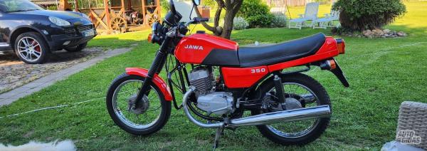 Red Jawa 638 1989 in Vilnius, with an engine capacity of 0.00 L and mileage of 6 thousand km for 2699 €, photo 3 on AUTOMOTO.COM.LV