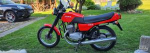 Red Jawa 638 1989 in Vilnius, with an engine capacity of 0.00 L and mileage of 6 thousand km for 2699 €, photo 4 on AUTOMOTO.COM.LV