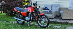 Red Jawa 638 1989 in Vilnius, with an engine capacity of 0.00 L and mileage of 6 thousand km for 2699 €, photo 6 on AUTOMOTO.COM.LV