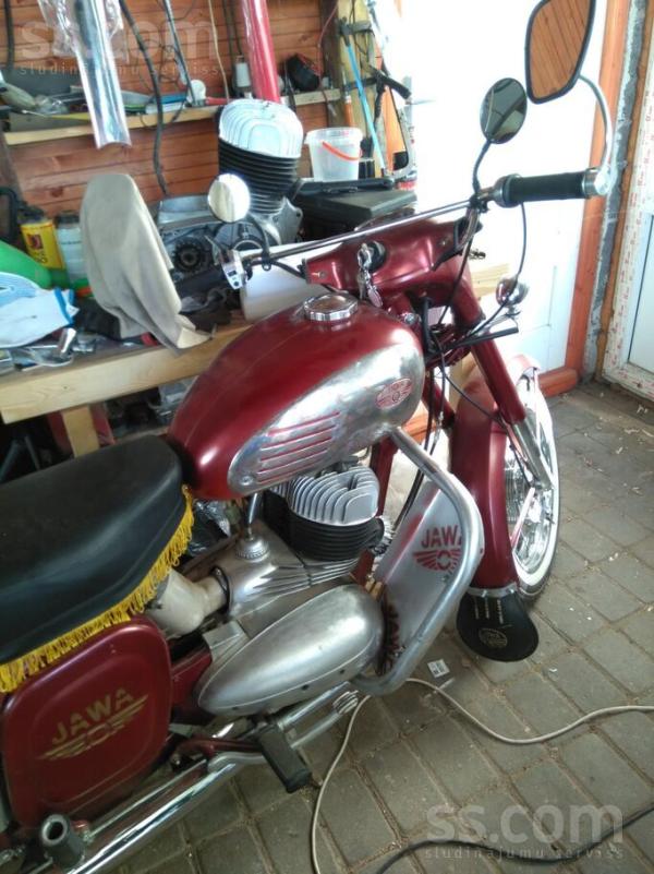 Jawa G 350 1973 Alūksne, ar dzinēja tilpumu 0.34 L un nobraukumu 0 tūkst. km par 2600 €, foto 3 vietnē AUTOMOTO.COM.LV