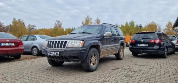 Melns Jeep Cherokee 1999 Valmiera, ar dzinēja tilpumu 3.10 L un nobraukumu 133 tūkst. km par 2600 €, foto 6 vietnē AUTOMOTO.COM.LV