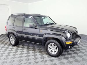 Melns Jeep Cherokee 2004 Tallina, ar dzinēja tilpumu 2.80 L un nobraukumu 208 tūkst. km par 2999 €, foto  vietnē AUTOMOTO.COM.LV