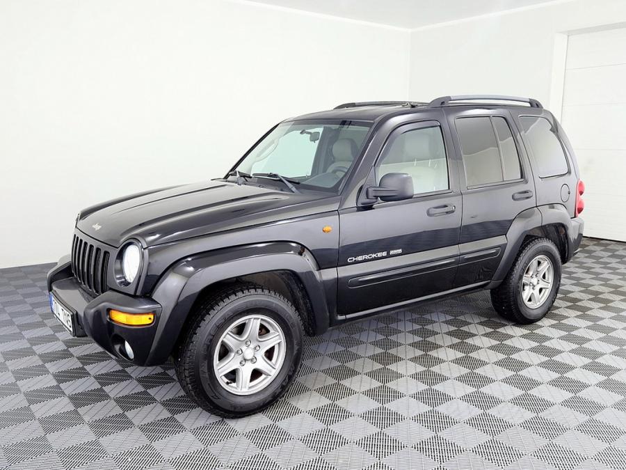 Melns Jeep Cherokee 2004 Tallina, ar dzinēja tilpumu 2.80 L un nobraukumu 208 tūkst. km par 2999 €, foto 11 vietnē AUTOMOTO.COM.LV
