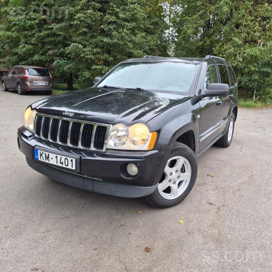 Black Jeep Cherokee 2006 in Riga, with an engine capacity of 3.00 L and mileage of 252 thousand km for 3000 €, photo 1 on AUTOMOTO.COM.LV