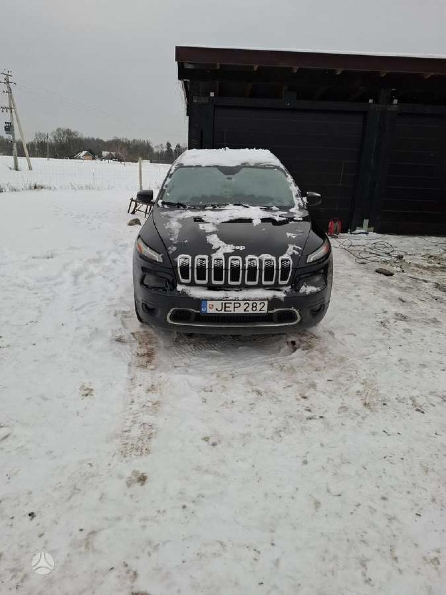 Melns Jeep Cherokee 2014 Jonava, ar dzinēja tilpumu 2.40 L un nobraukumu 273 tūkst. km par 5500 €, foto 1 vietnē AUTOMOTO.COM.LV