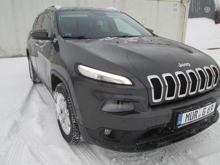 Melns Jeep Cherokee 2015 Kelmė, ar dzinēja tilpumu 1.96 L un nobraukumu 193 tūkst. km par 9950 €, foto 1 vietnē AUTOMOTO.COM.LV
