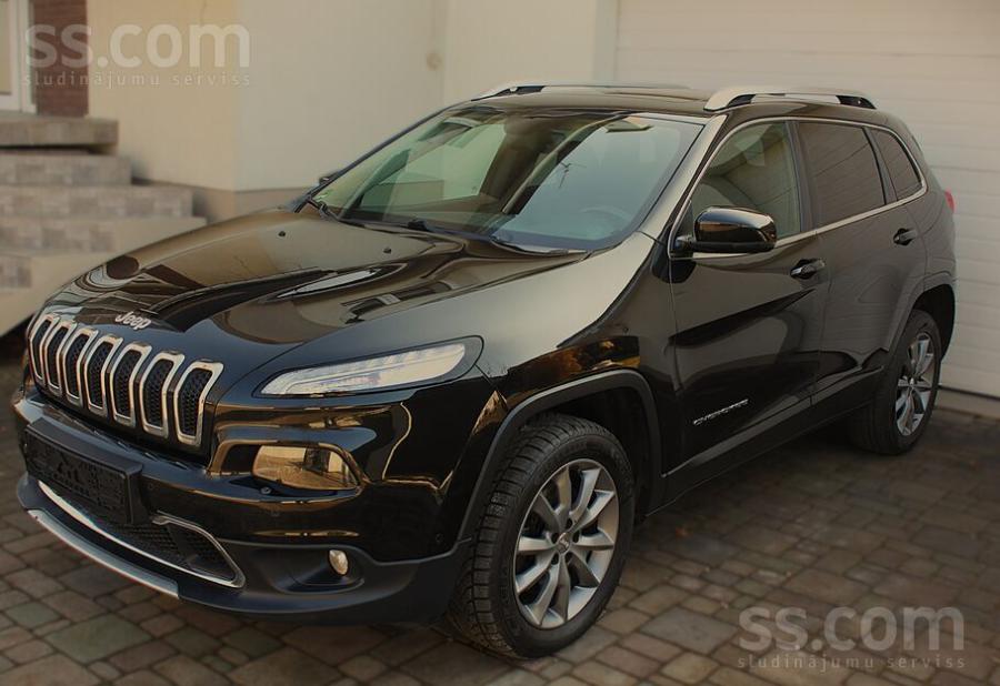 Black Jeep Cherokee 2015 in Riga, with an engine capacity of 2.00 L and mileage of 0 thousand km for 11990 €, photo 5 on AUTOMOTO.COM.LV