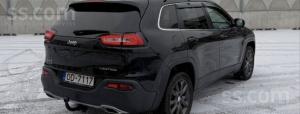 Black Jeep Cherokee 2015 in Daugavpils, with an engine capacity of 2.20 L and mileage of 210 thousand km for 7500 €, photo 9 on AUTOMOTO.COM.LV