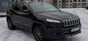 Black Jeep Cherokee 2015 in Daugavpils, with an engine capacity of 2.20 L and mileage of 210 thousand km for 7500 €, photo 11 on AUTOMOTO.COM.LV