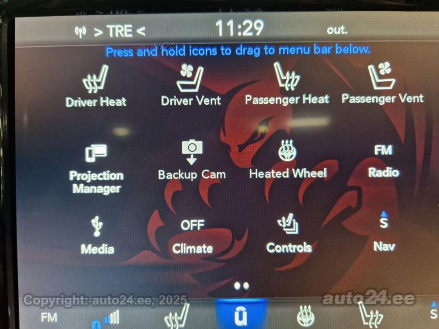 Черный Джип Чероки 2019 в Таллин, объемом двигателя 2.20 л и пробегом 86 тыс. км за 20900 €, фото 14 на AUTOMOTO.COM.LV