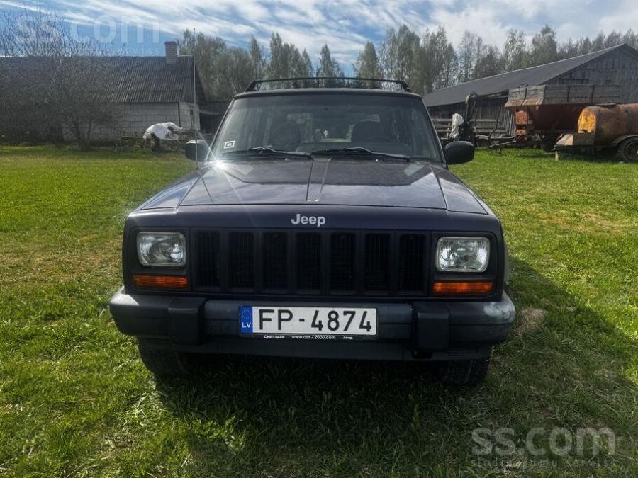Zils Jeep Cherokee 1998 Balvi, ar dzinēja tilpumu 2.50 L un nobraukumu 0 tūkst. km par 2900 €, foto 4 vietnē AUTOMOTO.COM.LV