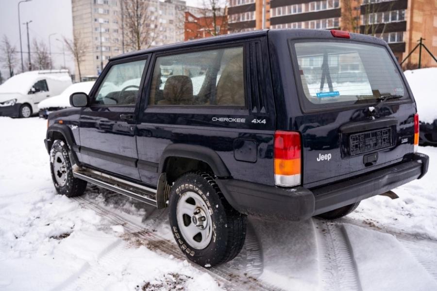 Zils Jeep Cherokee 1998 Rīga, ar dzinēja tilpumu 2.50 L un nobraukumu 118 tūkst. km par 6900 €, foto 25 vietnē AUTOMOTO.COM.LV
