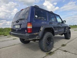 Синий Джип Чероки 1999 в Елгава, объемом двигателя 4.00 л и пробегом 225 тыс. км за 6600 €, фото 4 на AUTOMOTO.COM.LV