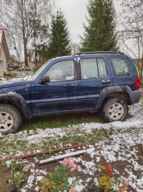 Blue Jeep Cherokee 2001 in Preili, with an engine capacity of 2.50 L and mileage of 0 thousand km for 2300 €, photo 5 on AUTOMOTO.COM.LV