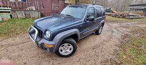 Blue Jeep Cherokee 2002 in Silute, with an engine capacity of 2.40 L and mileage of 251 thousand km for 3000 €, photo  on AUTOMOTO.COM.LV