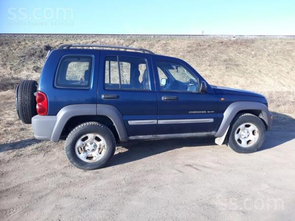 Zils Jeep Cherokee 2002 Rēzekne, ar dzinēja tilpumu 2.50 L un nobraukumu 223 tūkst. km par 2100 €, foto 5 vietnē AUTOMOTO.COM.LV