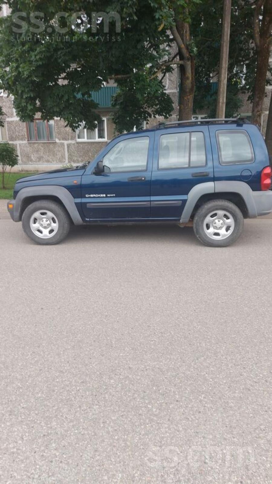 Zils Jeep Cherokee 2003 Daugavpils, ar dzinēja tilpumu 2.50 L un nobraukumu 203 tūkst. km par 2900 €, foto 3 vietnē AUTOMOTO.COM.LV