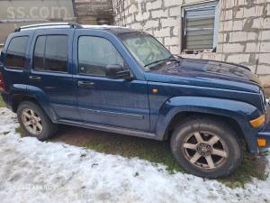 Blue Jeep Cherokee 2004 in Rezekne, with an engine capacity of 2.80 L and mileage of 240 thousand km for 3300 €, photo  on AUTOMOTO.COM.LV