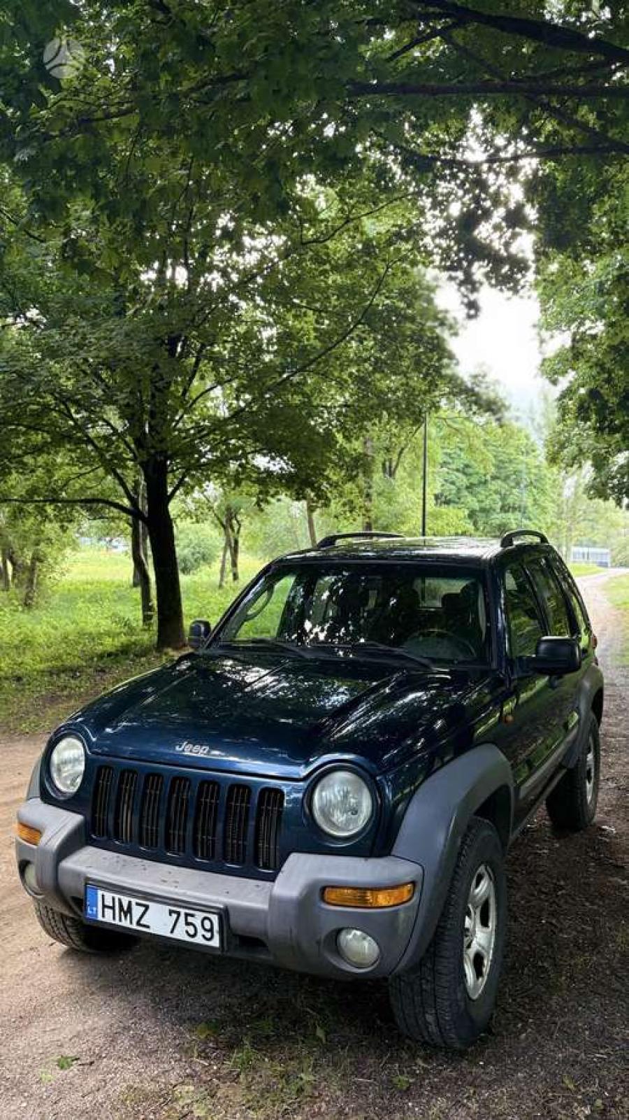 Zils Jeep Cherokee 2004 Viļņa, ar dzinēja tilpumu 2.50 L un nobraukumu 250 tūkst. km par 2450 €, foto 1 vietnē AUTOMOTO.COM.LV