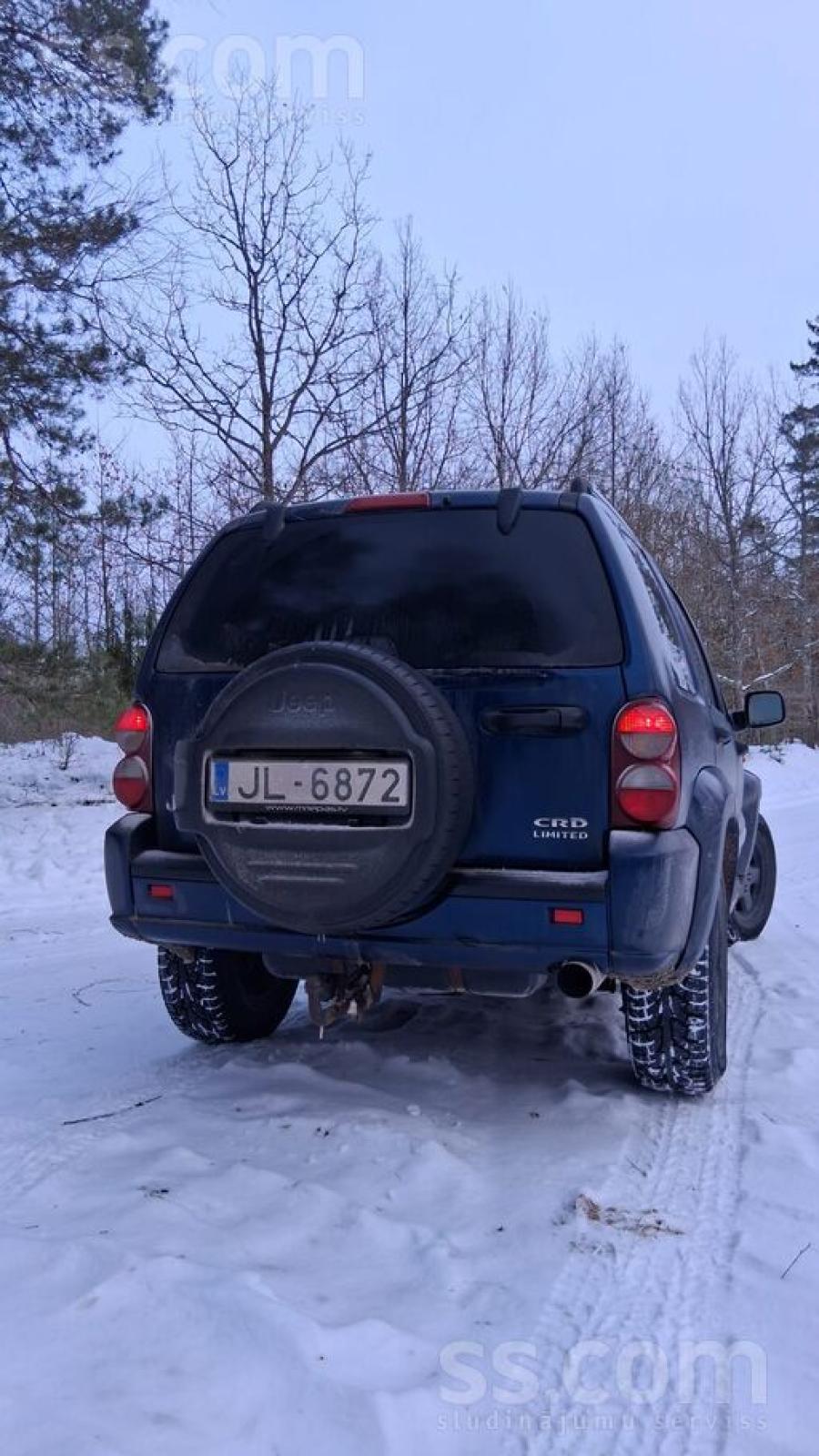 Zils Jeep Cherokee 2005 Kuldīga, ar dzinēja tilpumu 2.80 L un nobraukumu 301 tūkst. km par 3200 €, foto 5 vietnē AUTOMOTO.COM.LV