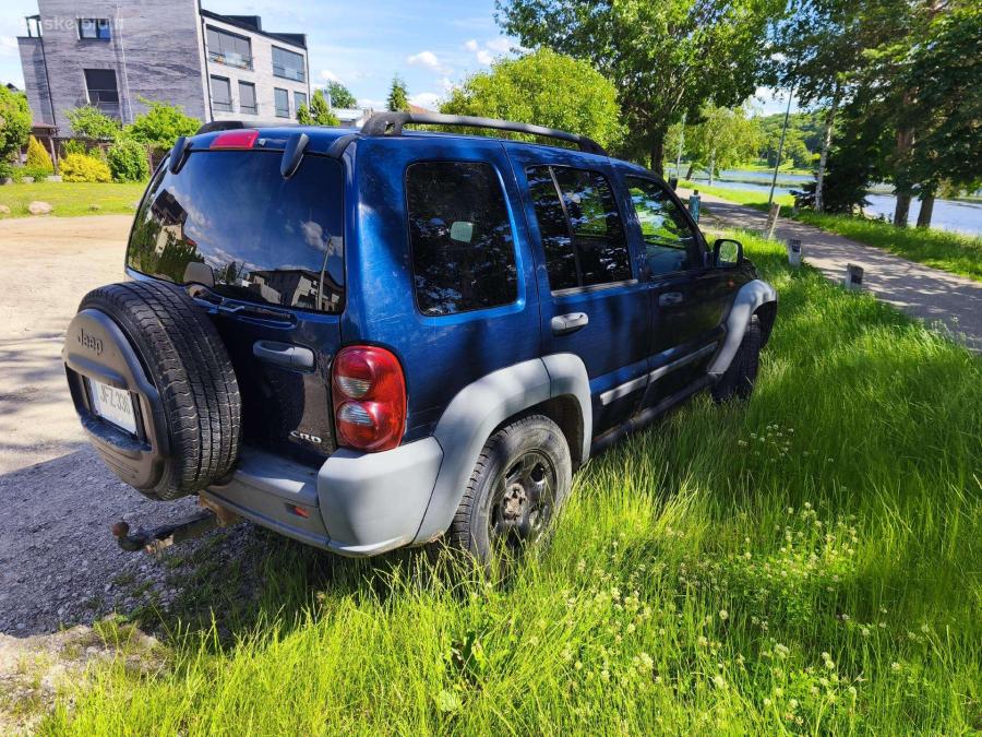 Zils Jeep Cherokee 2005 Kauņa, ar dzinēja tilpumu 2.80 L un nobraukumu 239 tūkst. km par 2199 €, foto 3 vietnē AUTOMOTO.COM.LV