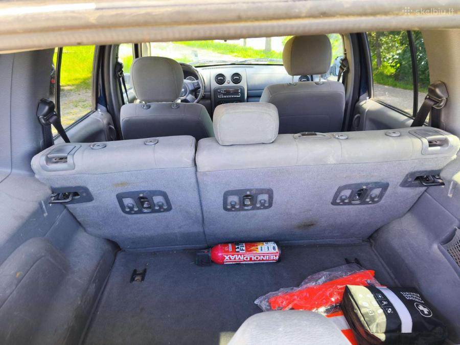 Zils Jeep Cherokee 2005 Kauņa, ar dzinēja tilpumu 2.80 L un nobraukumu 239 tūkst. km par 2199 €, foto 10 vietnē AUTOMOTO.COM.LV
