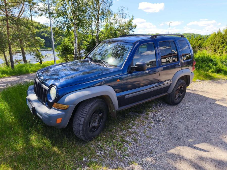 Zils Jeep Cherokee 2005 Kauņa, ar dzinēja tilpumu 2.80 L un nobraukumu 239 tūkst. km par 2199 €, foto 11 vietnē AUTOMOTO.COM.LV