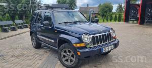 Zils Jeep Cherokee 2005 Madona, ar dzinēja tilpumu 2.80 L un nobraukumu 303 tūkst. km par 2950 €, foto  vietnē AUTOMOTO.COM.LV