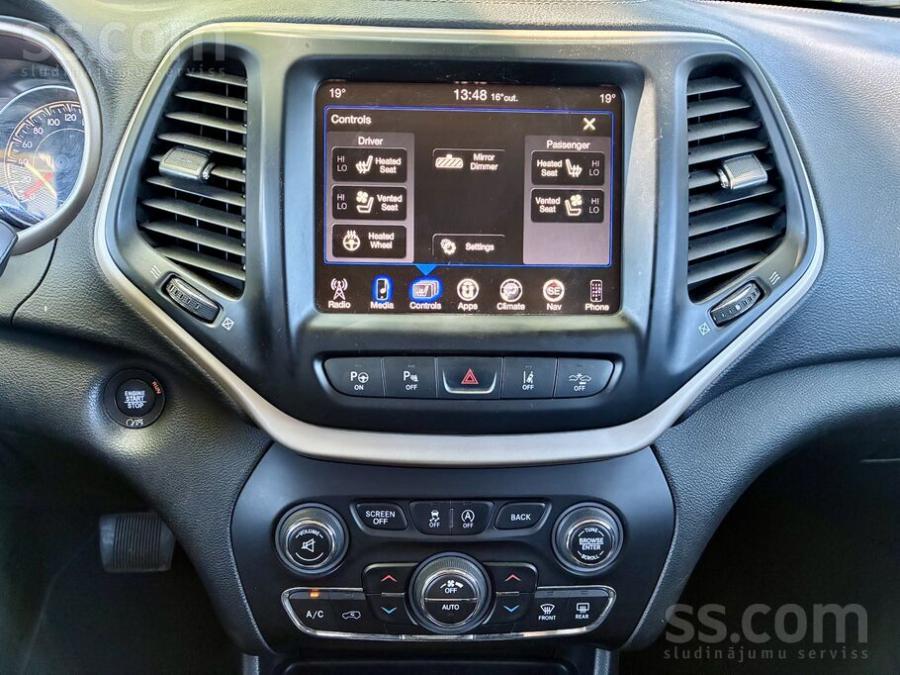 Zils Jeep Cherokee 2015 Rīga, ar dzinēja tilpumu 2.00 L un nobraukumu 165 tūkst. km par 10990 €, foto 21 vietnē AUTOMOTO.COM.LV