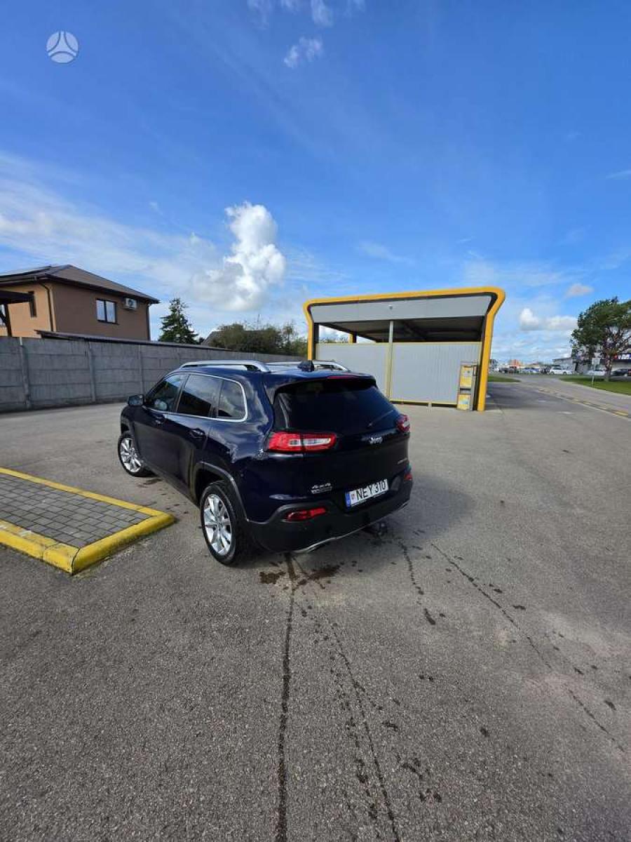 Zils Jeep Cherokee 2015 Tauragė, ar dzinēja tilpumu 2.18 L un nobraukumu 171 tūkst. km par 10500 €, foto 3 vietnē AUTOMOTO.COM.LV